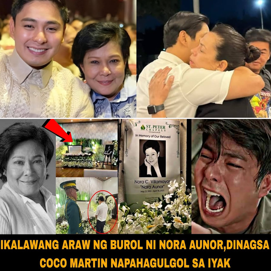 Unbelievable Scene at Nora Aunor’s Second Wake Day—Coco Martin ...