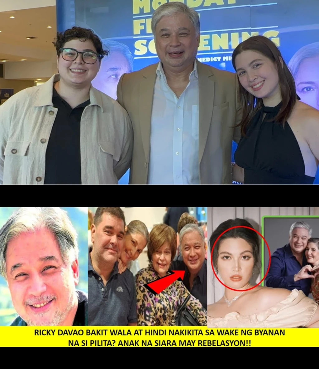 What is the reason Ricky Davao did not attend Pilita Corrales’ Burol ...