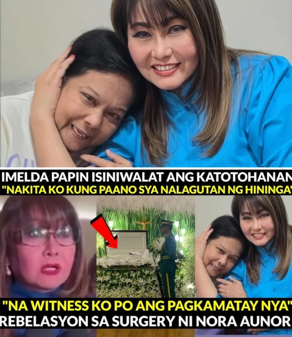 NASAKSIHAN ANG HULING MGA SANDALI: Si Imelda Papin ay kasama ang mga anak ni Nora Aunor nang ...