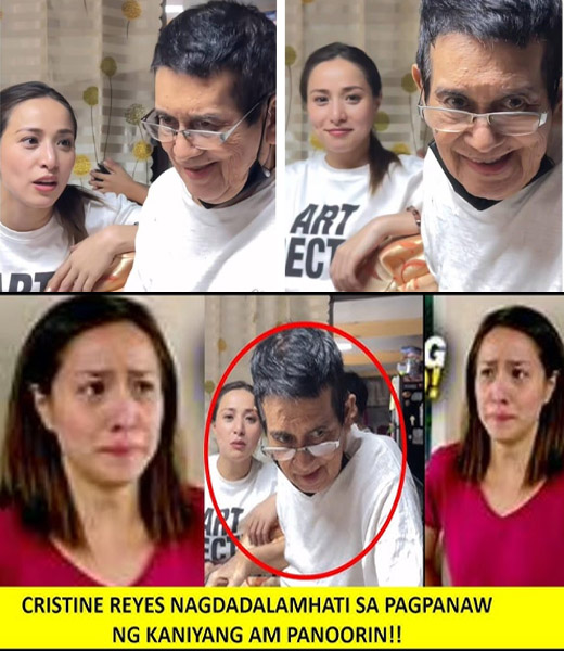 CRISTINE REYES is heartbroken over the passing of her father, and ...