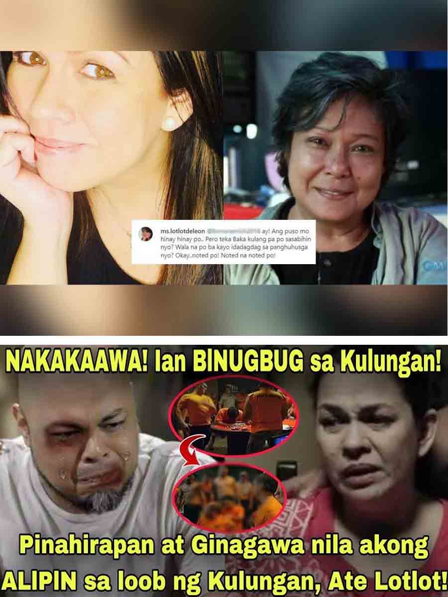 Lotlot De leon AWANG AWA ng MAKITA ang Kalagayan ni Ian De Leon sa kulungan!/th - News