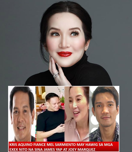 Coincidence or design: KRIS AQUINO's fiance, MEL SARMIENTO, bears a striking resemblance to ...