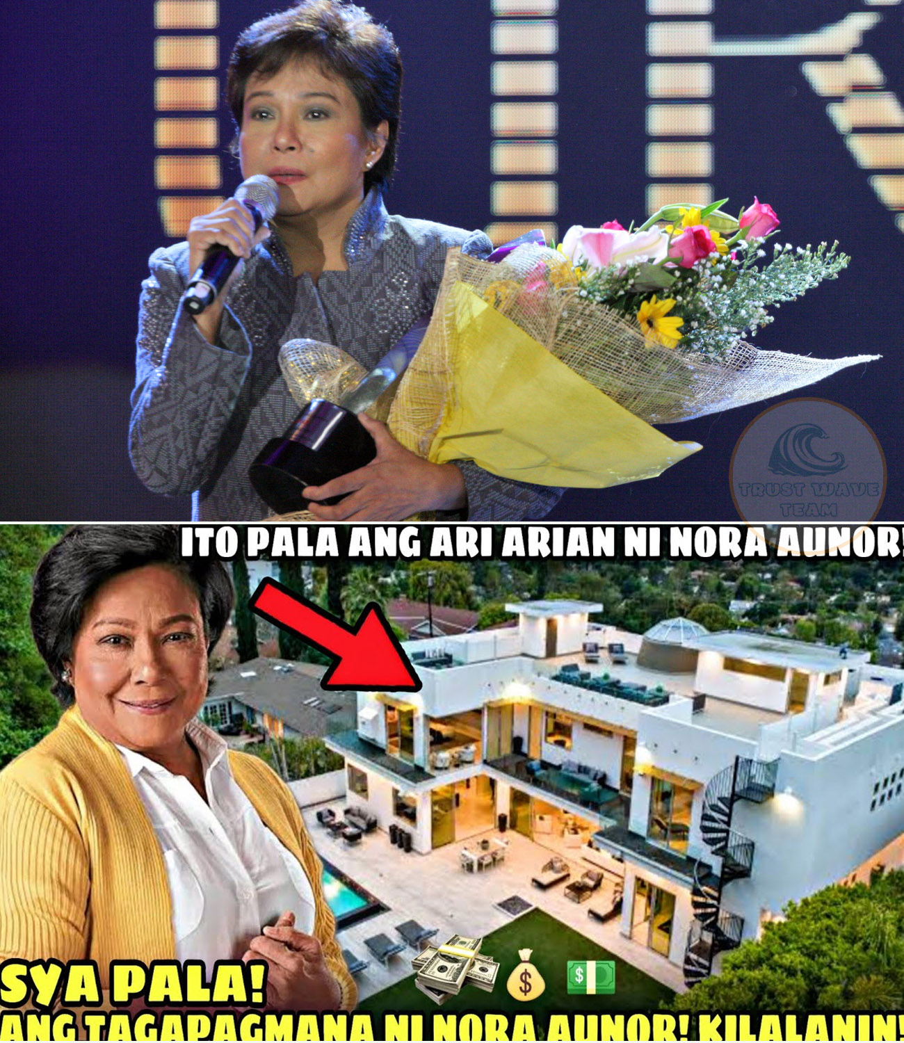 So it’s them! The HEIR of Nora Aunor | This is their property! Wow ...