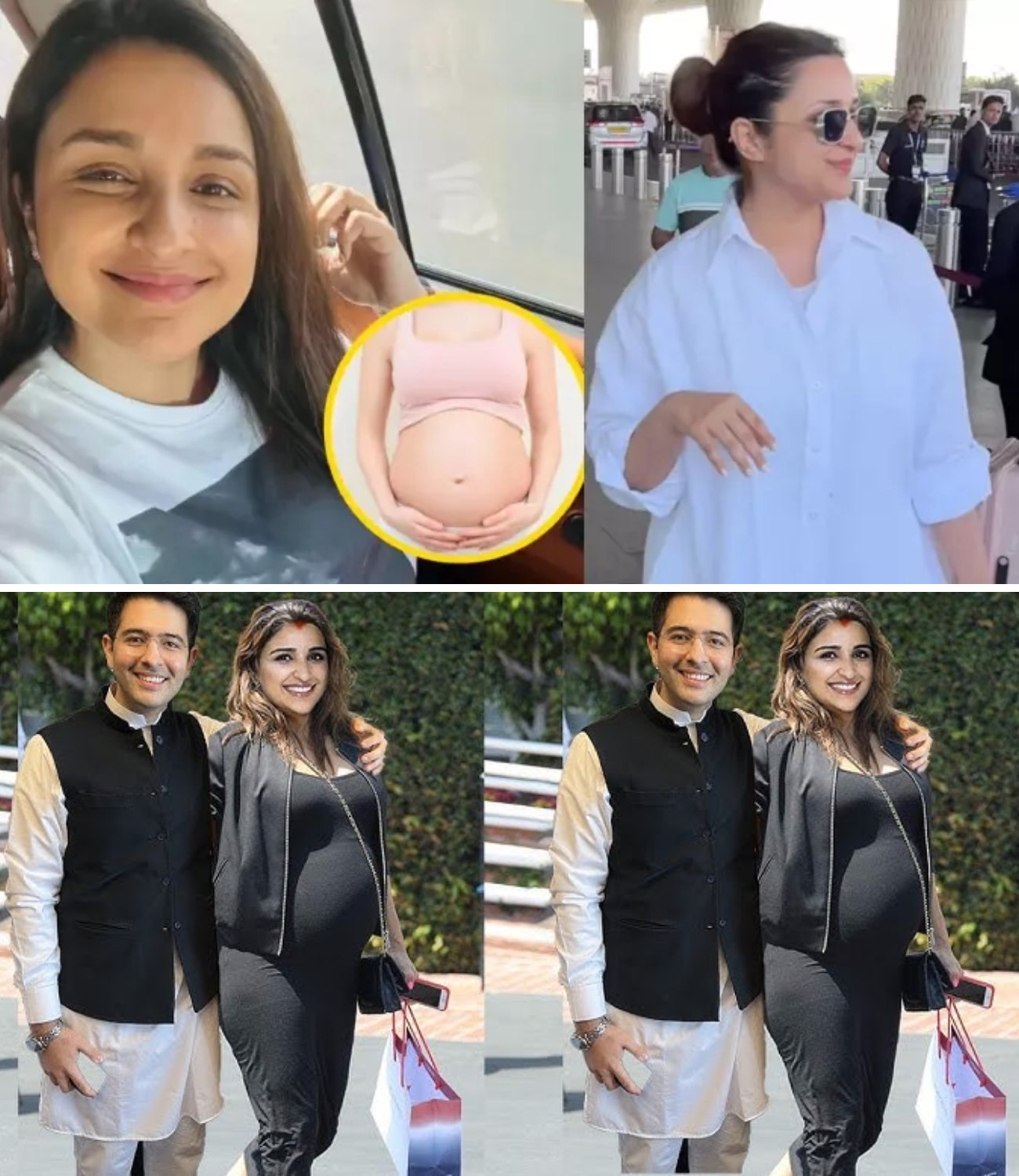 Parineeti Chopra's SHOCKING Pregnancy Announcement with Raghav Chadha - News
