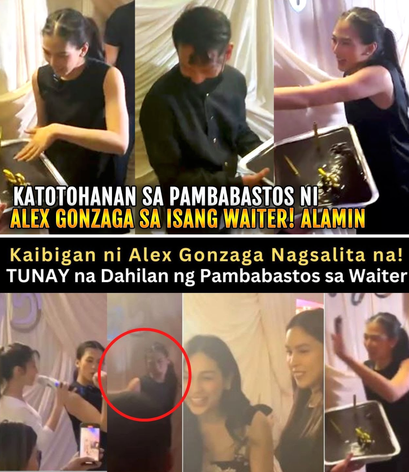 SHOCKING VIDEO: Alex Gonzaga visibly drunk before DISRESPECTING a ...