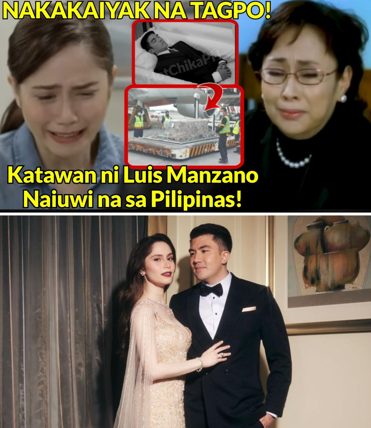 Luis Manzano’s Remains Arrive in the Philippines — Jessy Mendiola ...