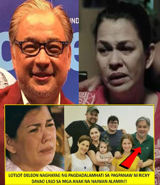 Lotlot De Leon mourns the passing of Ricky Davao after remembering his ...