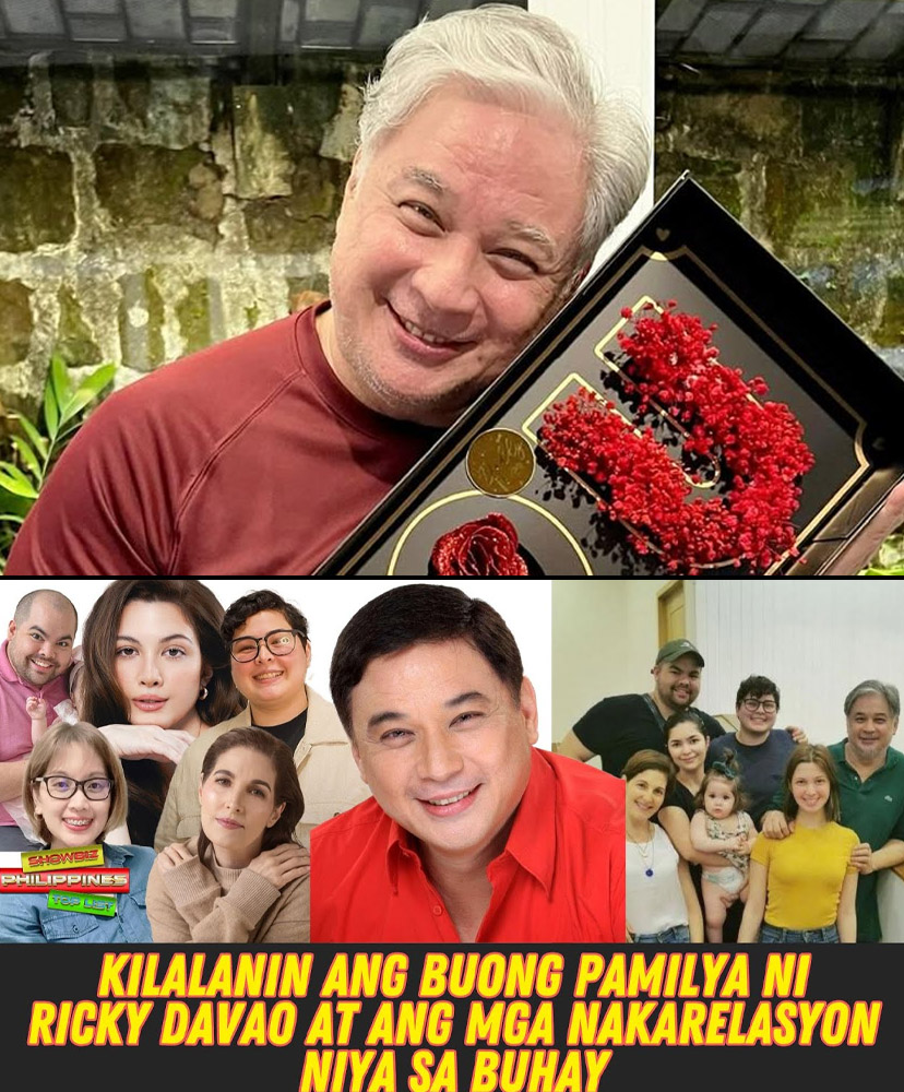 Full Details of Ricky Davao's Family and His Relationships with Women ...