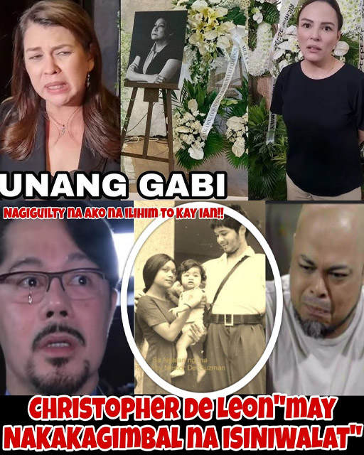 LONG-KEPT SECRET REVEALED. Christopher De Leon finally breaks his ...