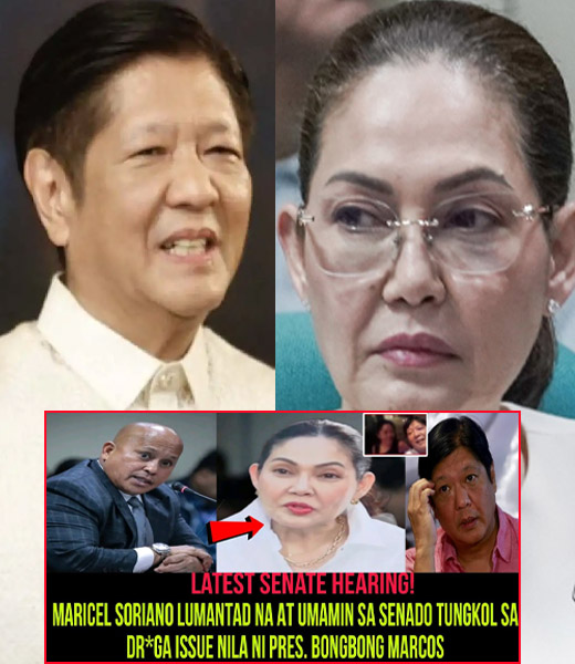 Maricel Soriano Breaks Silence Before Senate — Confirms Long-Rumored Tension with President ...