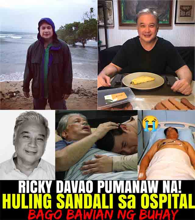 "Ricky Davao's Final Moments Before Passing: His last words to the ...