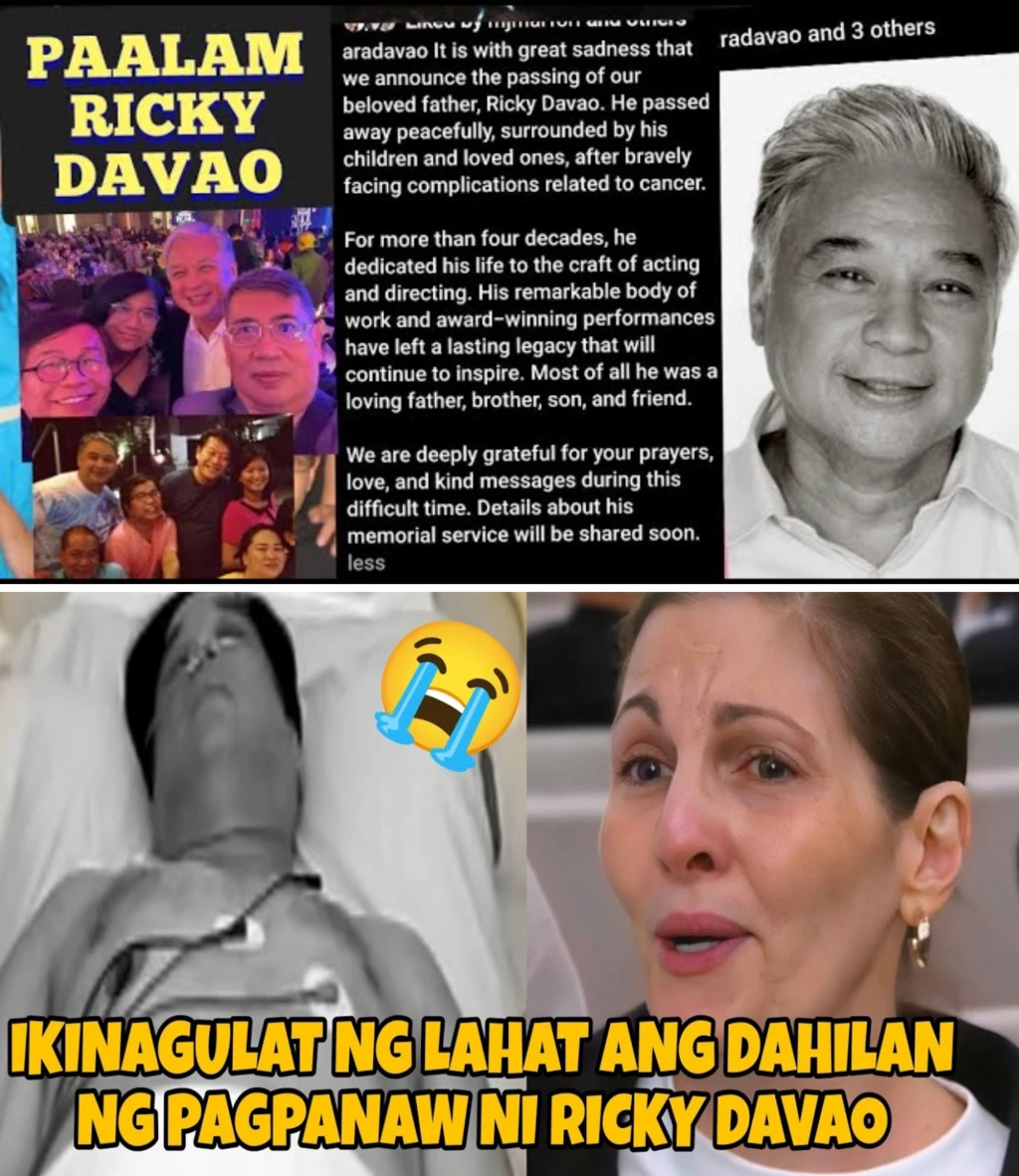 Ricky Davao’s Cause of Death STUNS the Public — A SHOCKING TRUTH No One Expected? Is There ...