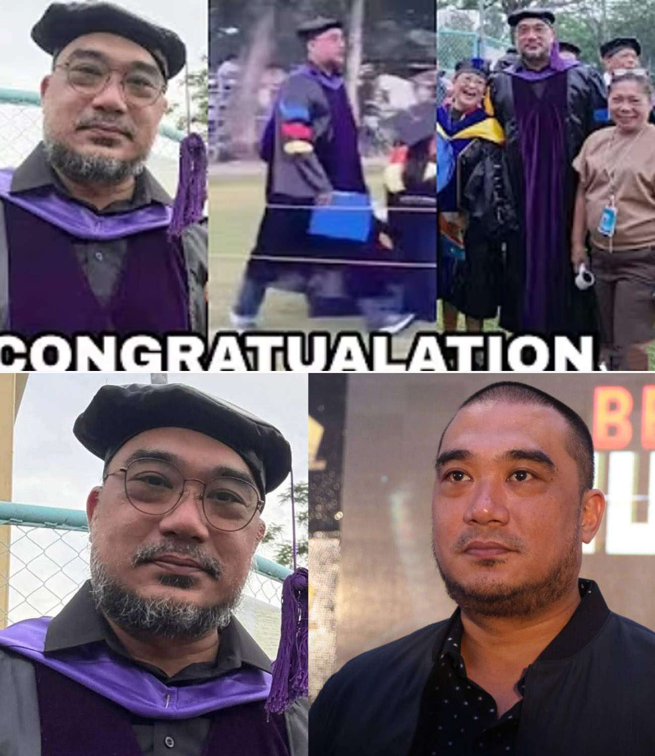 VICTOR NERI GRADUATES FROM COLLEGE AT AGE 49 — Nag-viral ang graduation ...