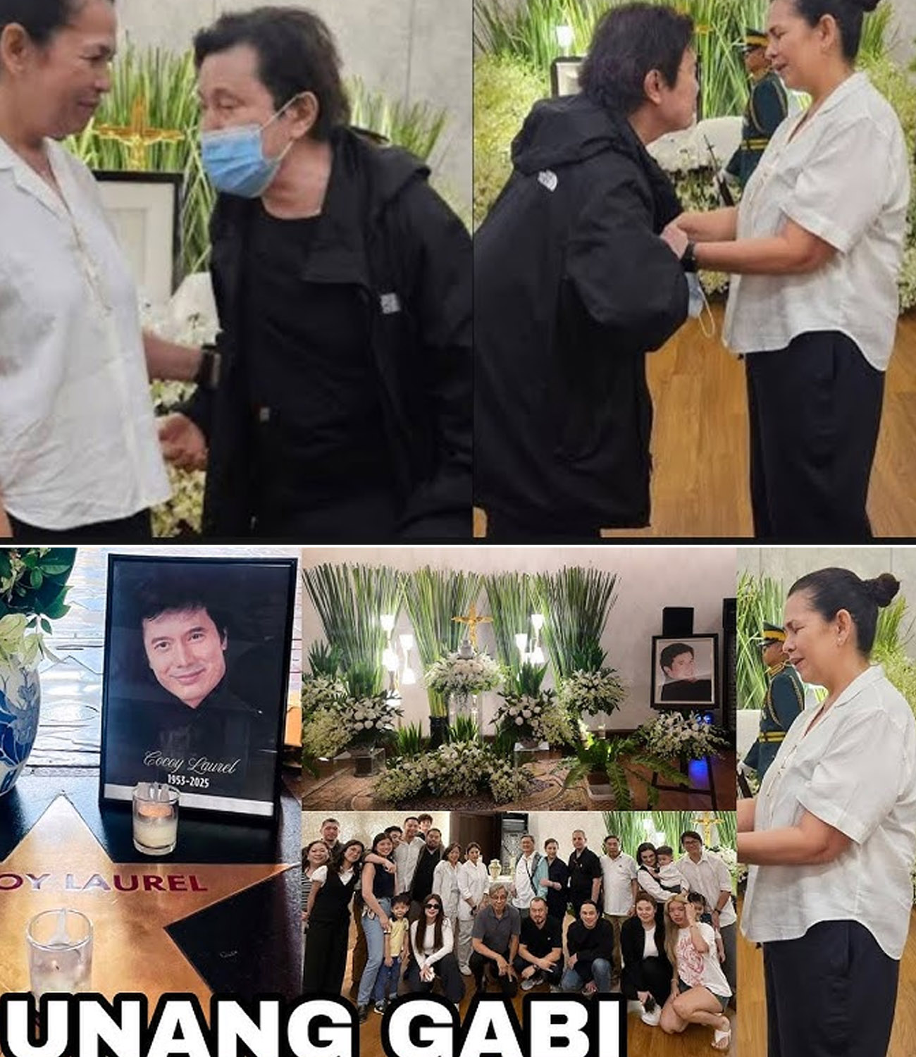 TEARS AND TRIBUTES: Lotlot De Leon Breaks Down During Cocoy Laurel’s ...