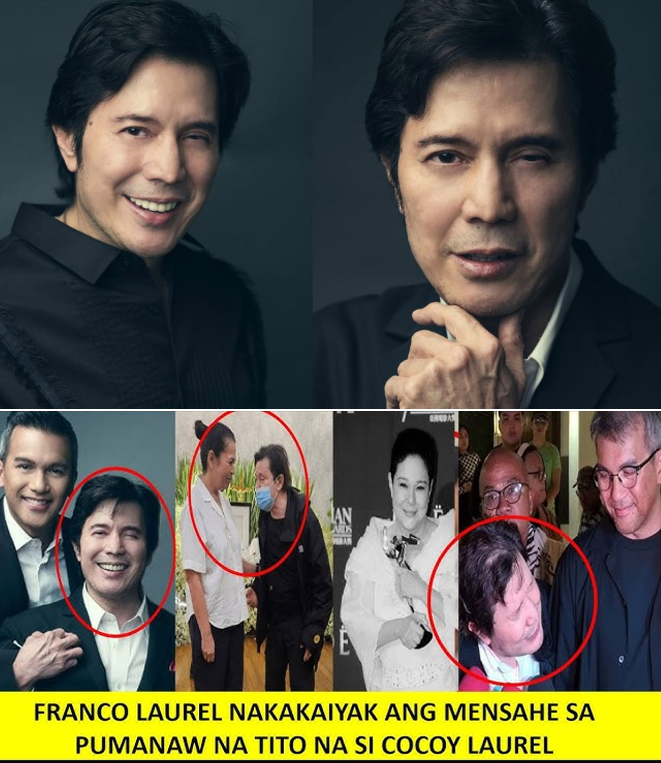 NAKAKALUHA NA PAGKAKATAO: Ang Emosyonal na Mensahe ni Franco Laurel ...