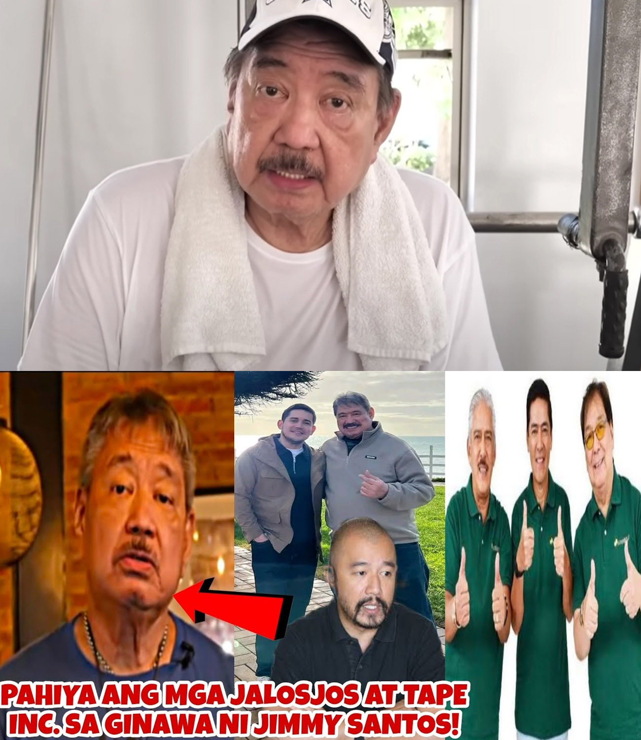 Jimmy Santos Pahiya Ang Mga Jalosjos at Tape Inc. Sa Ginawa Niya|Tvj at ...