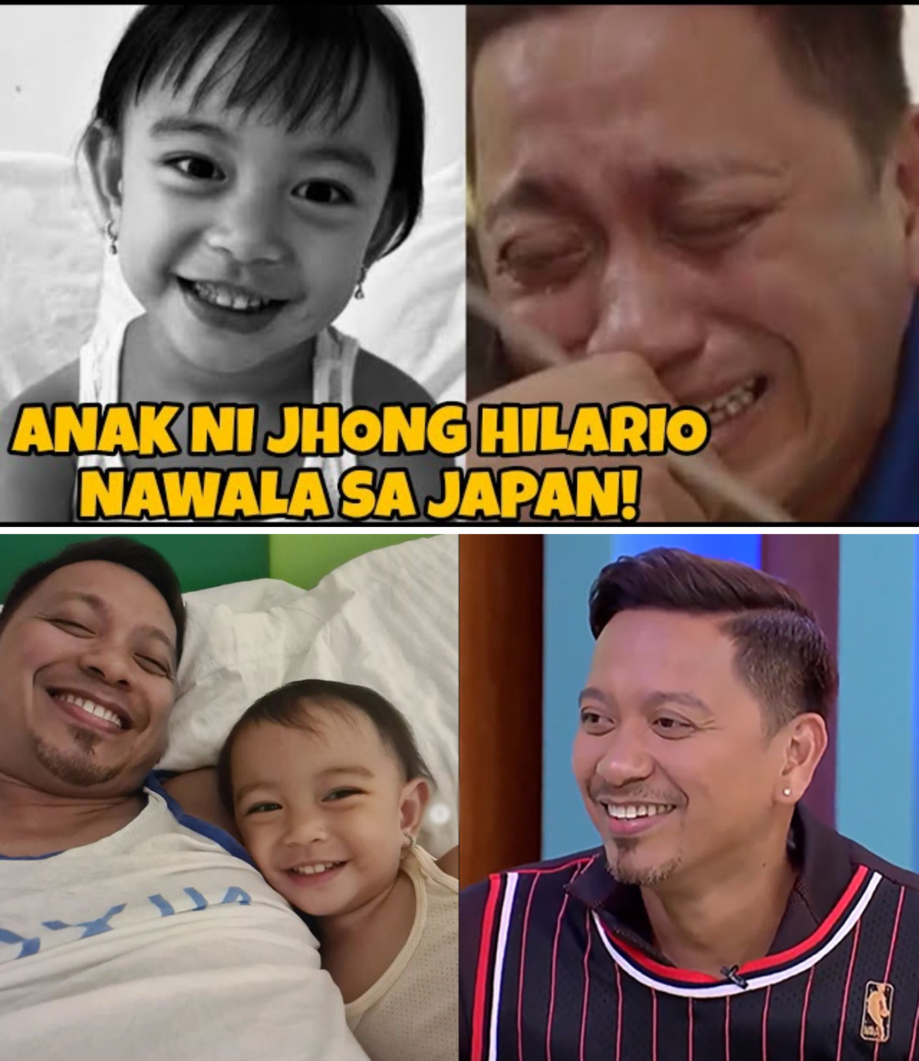 TEARS AND PANIC: Jhong Hilario’s Daughter Sarina Goes Missing in Japan! Family vacation turns ...