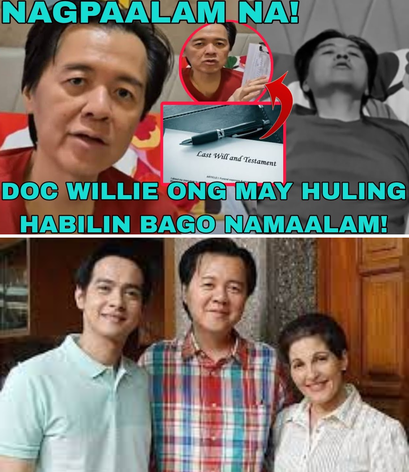BREAKING: Doc Willie Ong’s Final Goodbye Before Death Leaves ...