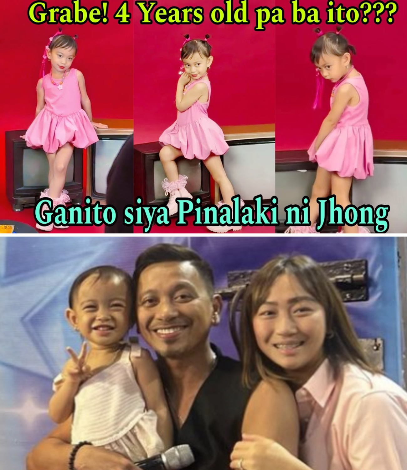 UNBELIEVABLE TALENT: Sarina Hilario, Jhong's "Little Princess," Storms the Runway! Her Modeling ...