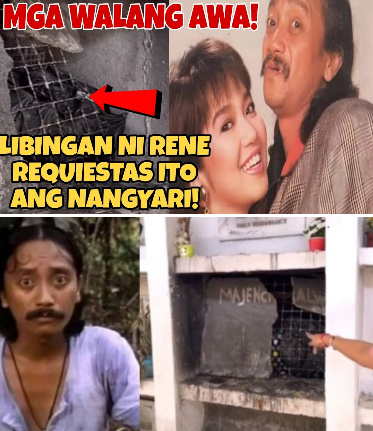 RENE REQUIESTAS’ BURIAL EXPOSED IN HEARTBREAKING CONDITION — Apologies ...