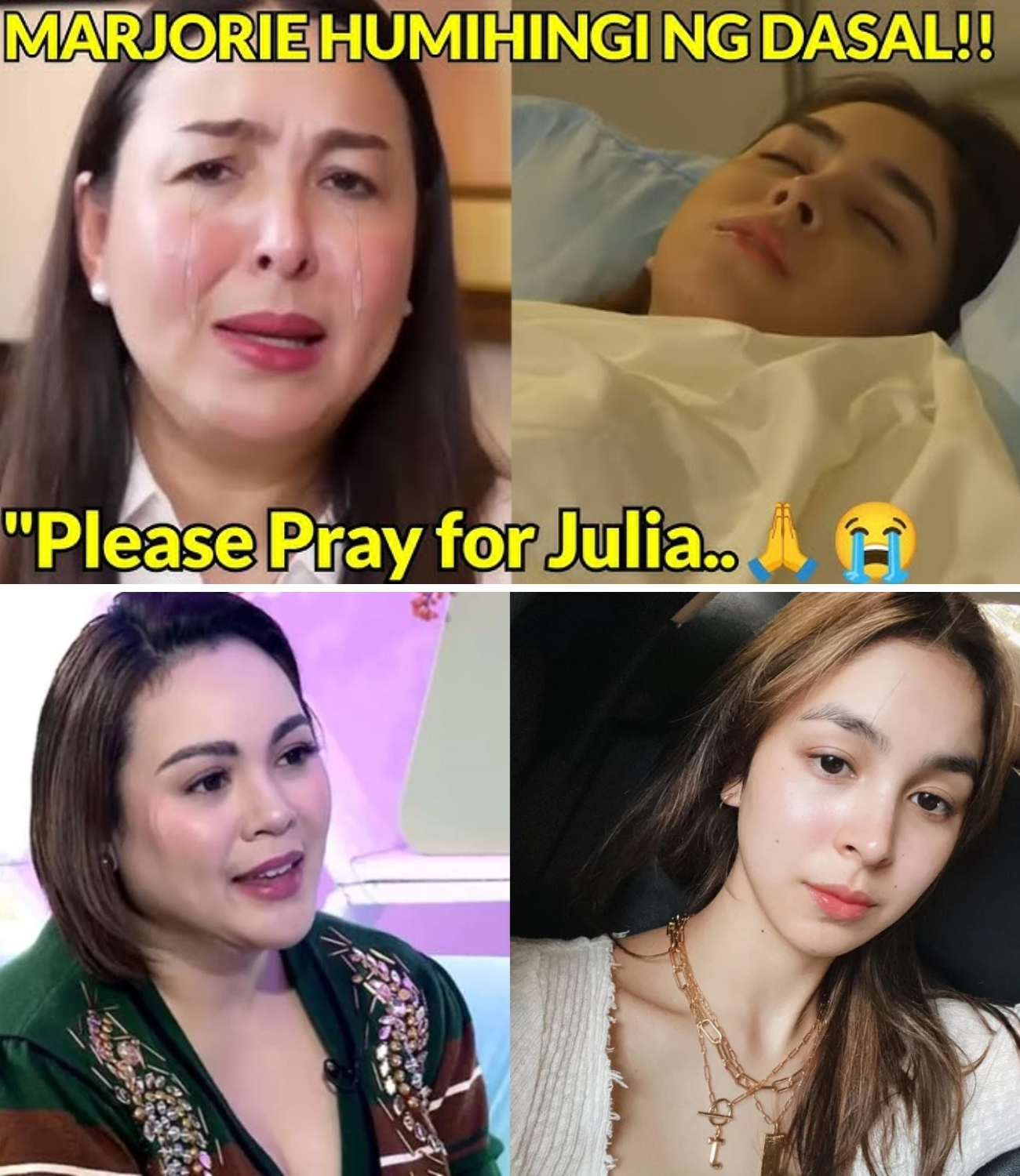 Julia Barretto Secretly Admitted to Hospital by Marjorie Barretta?! Shocking Full Story Revealed ...