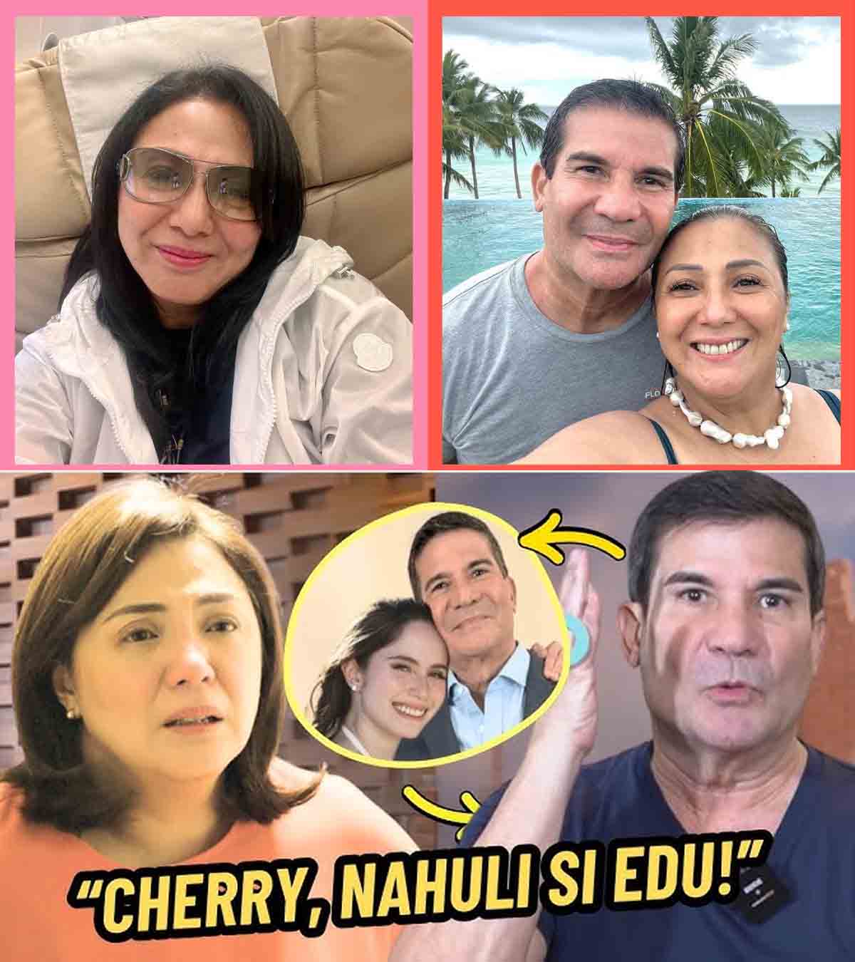 CHERRY PIE PICACHE BINASAG ANG KATAHIMIKAN, NA SI EDU MANZANO AT JESSY MENDIOLA MAY RELASYON ...