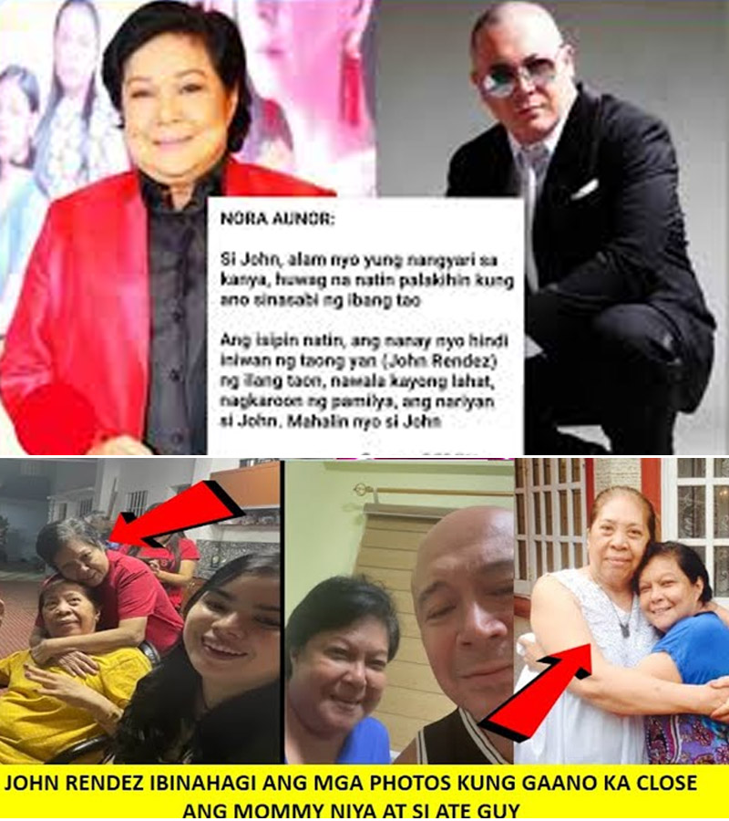 "FANS HAVE NO IDEA!" NORA AUNOR'S TRUE RELATIONSHIP WITH JOHN RENDEZ'S ...