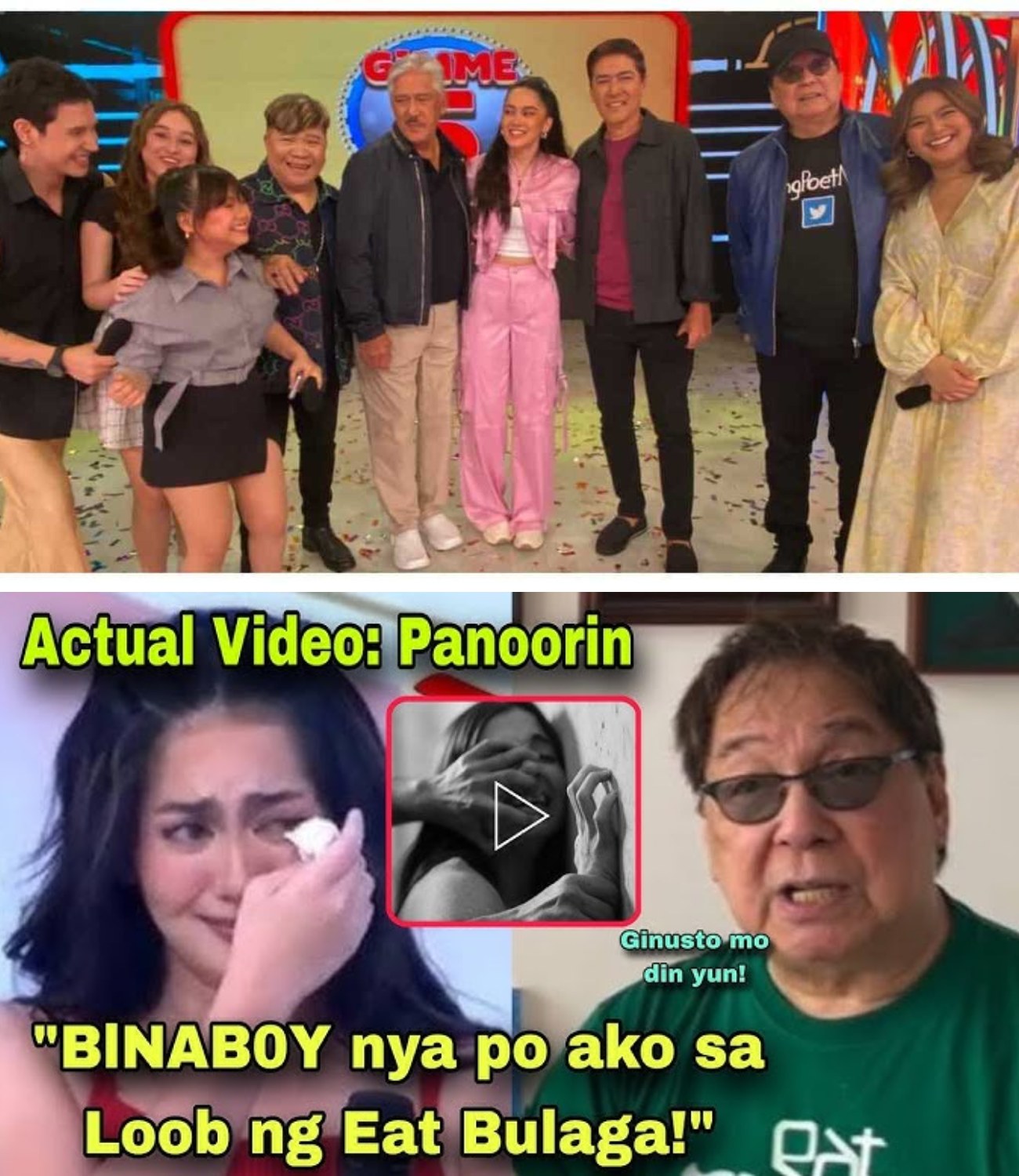 Atasha Muhlach GlNAHASA Joey de Leon's Allegedly Inside Eat Bulaga ...