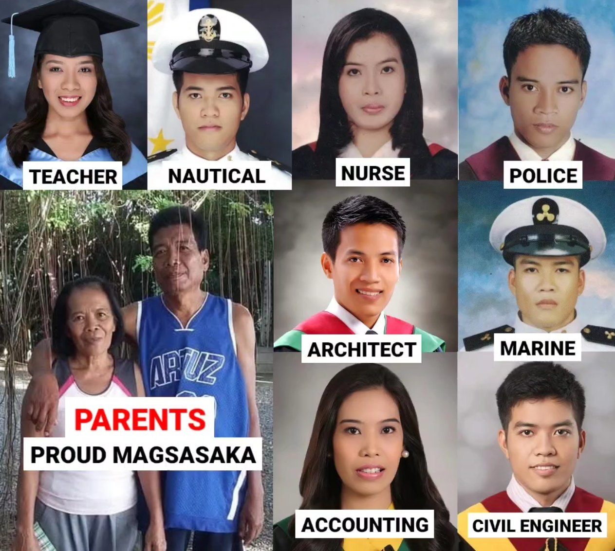 From Muddy Fields to Graduation Caps: Poor Filipino Farming Couple ...