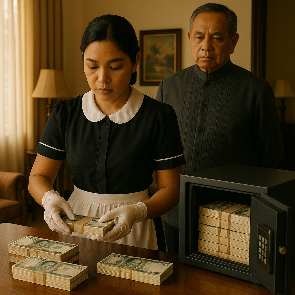 “Millionaire, Ligtas na Nagbubukas sa Bitag ng Kasambahay — Ngunit Natigilan Siya sa Reaksyon ...