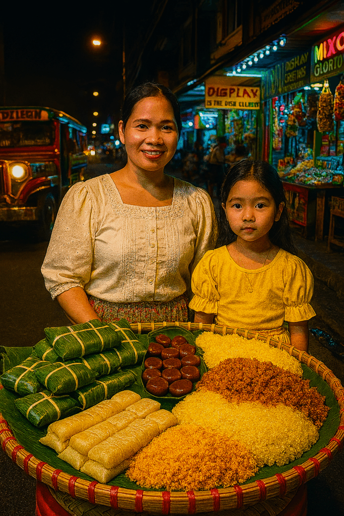 Nagbebenta ng kakanin si misis sa gabi. Araw-araw ko siyang hinahatid ...