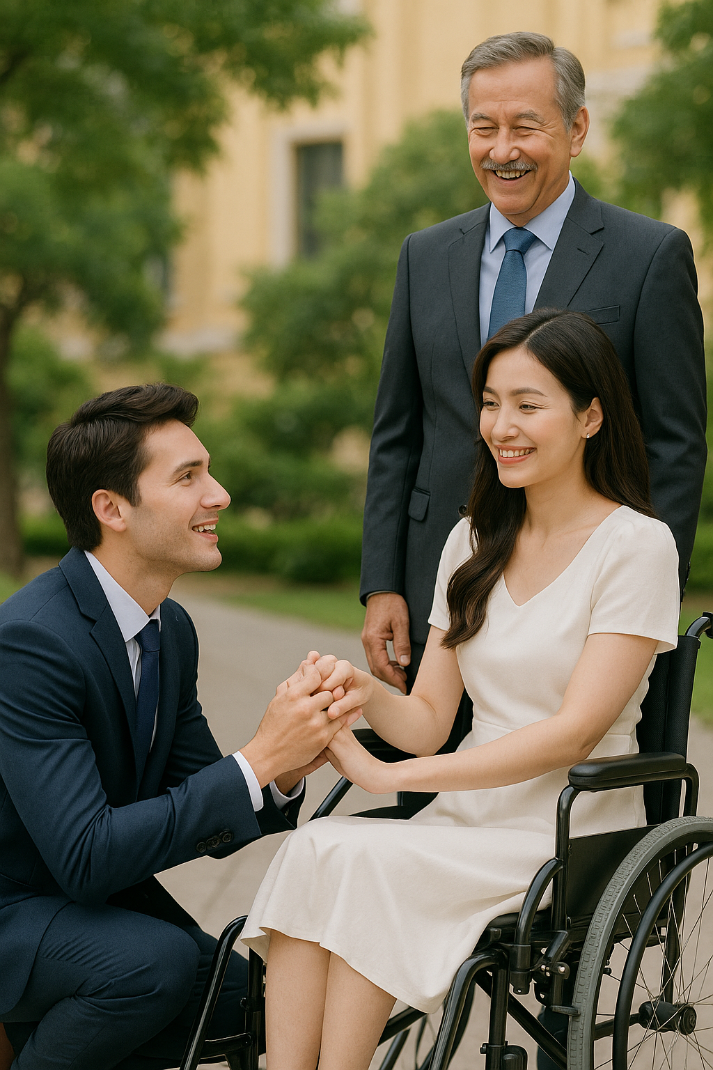 The boy fell in love with a paralyzed girl in the countryside but did ...