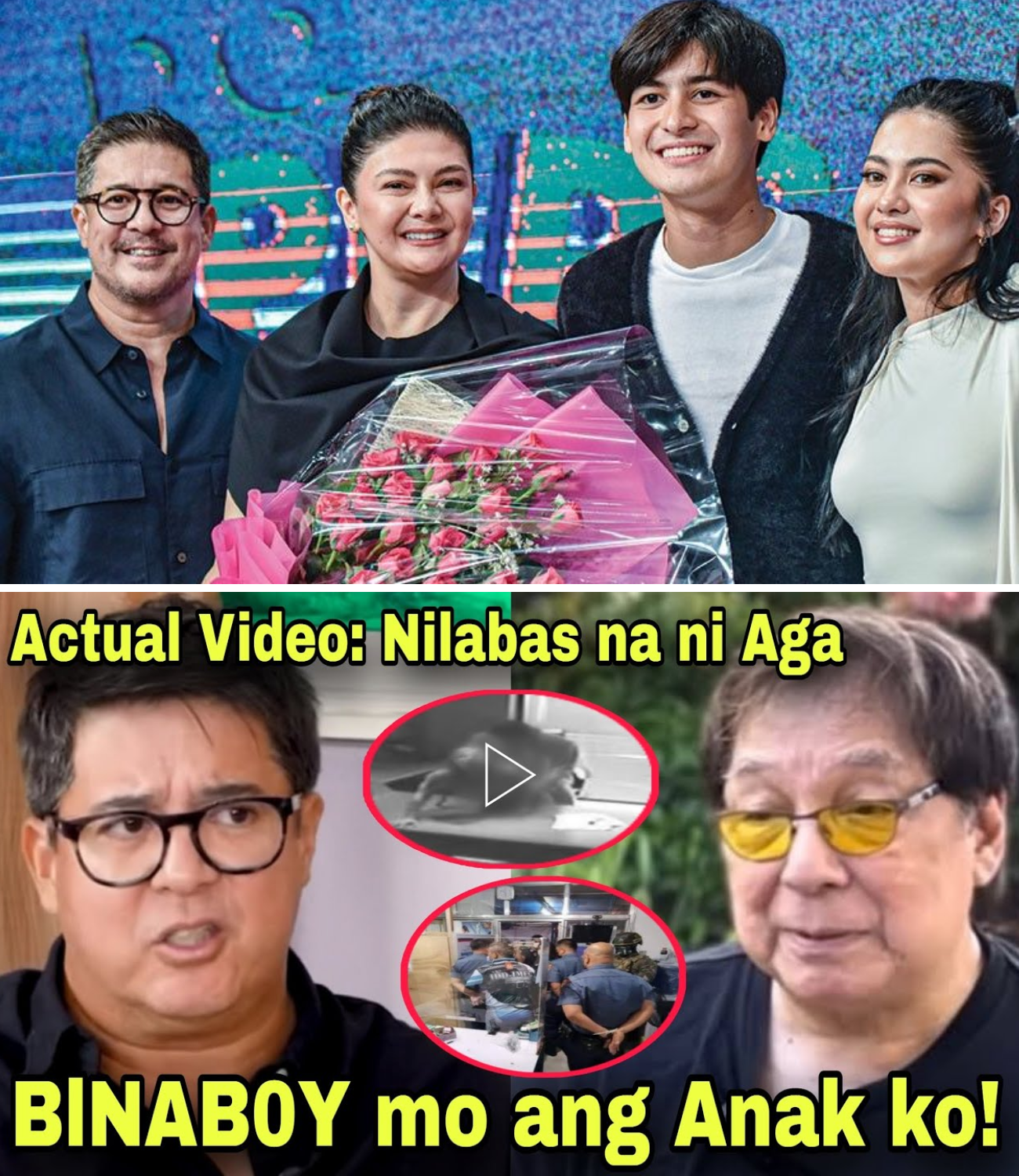 Aga Muhlach Nilabas ang Video ng Ginawa ni Joey de Leon sa kanyang Anak! Atasha Muhlach - News