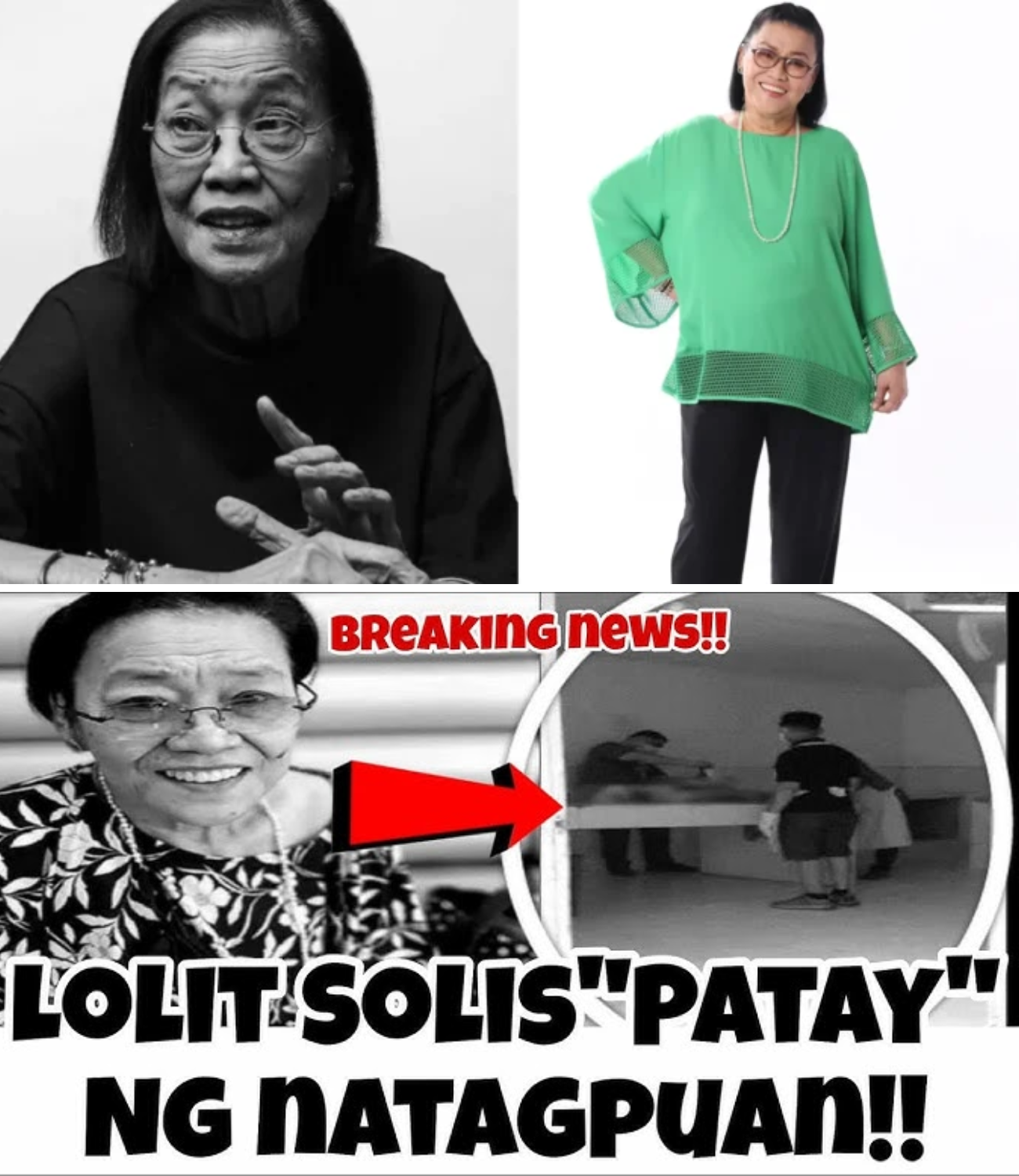 OMG! FAMED COLUMNIST Lolit Solis Has PASSED AWAY — Showbiz World in Total SHOCK! She exposed ...