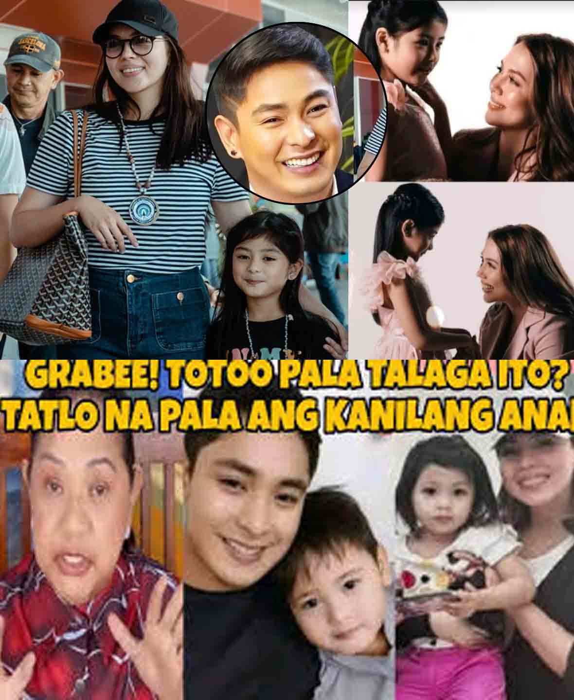 TATLONG ANAK NINA COCO MARTIN AT JULIA MONTES ISINAPUBLIKO NI CRISTY ...