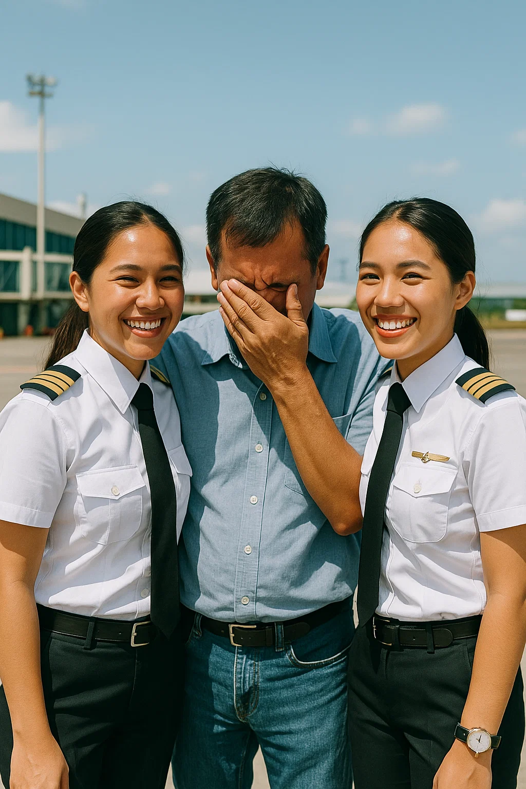The Widowed Father Who Sold Everything to Educate His Twin Daughters ...