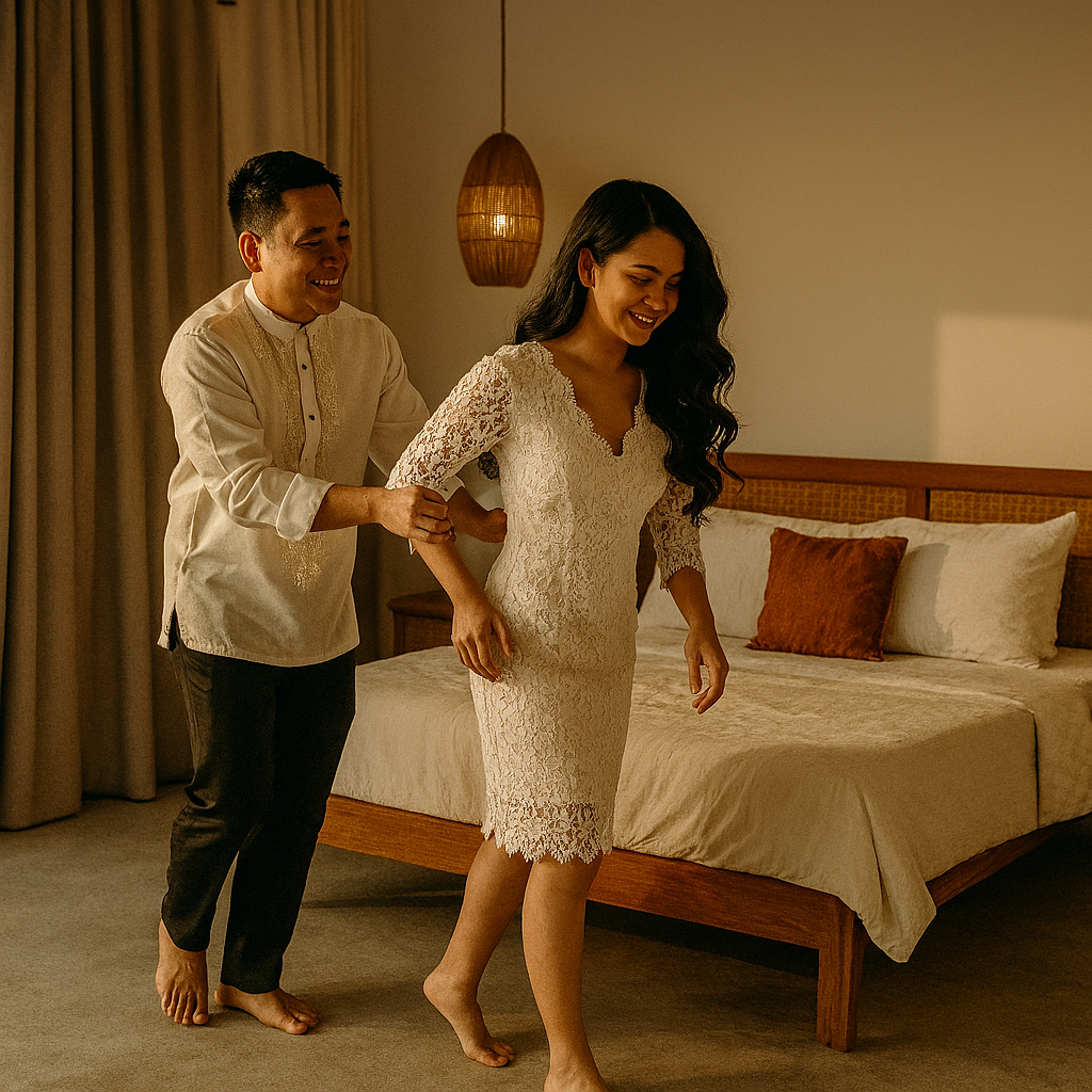 KAKAUWI PA LANG NI MISIS MULA SA WORK TRIP, HALOS HILAHIN NA SIYA NG ASAWA PAPASOK SA KWARTO ...