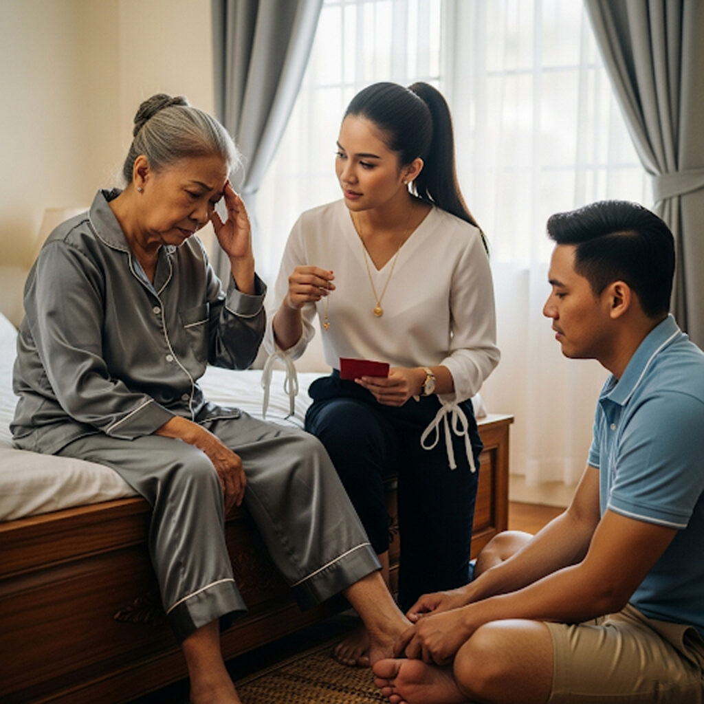 Mother-in-law "pretends to be sick" all year round to fool her son and ...