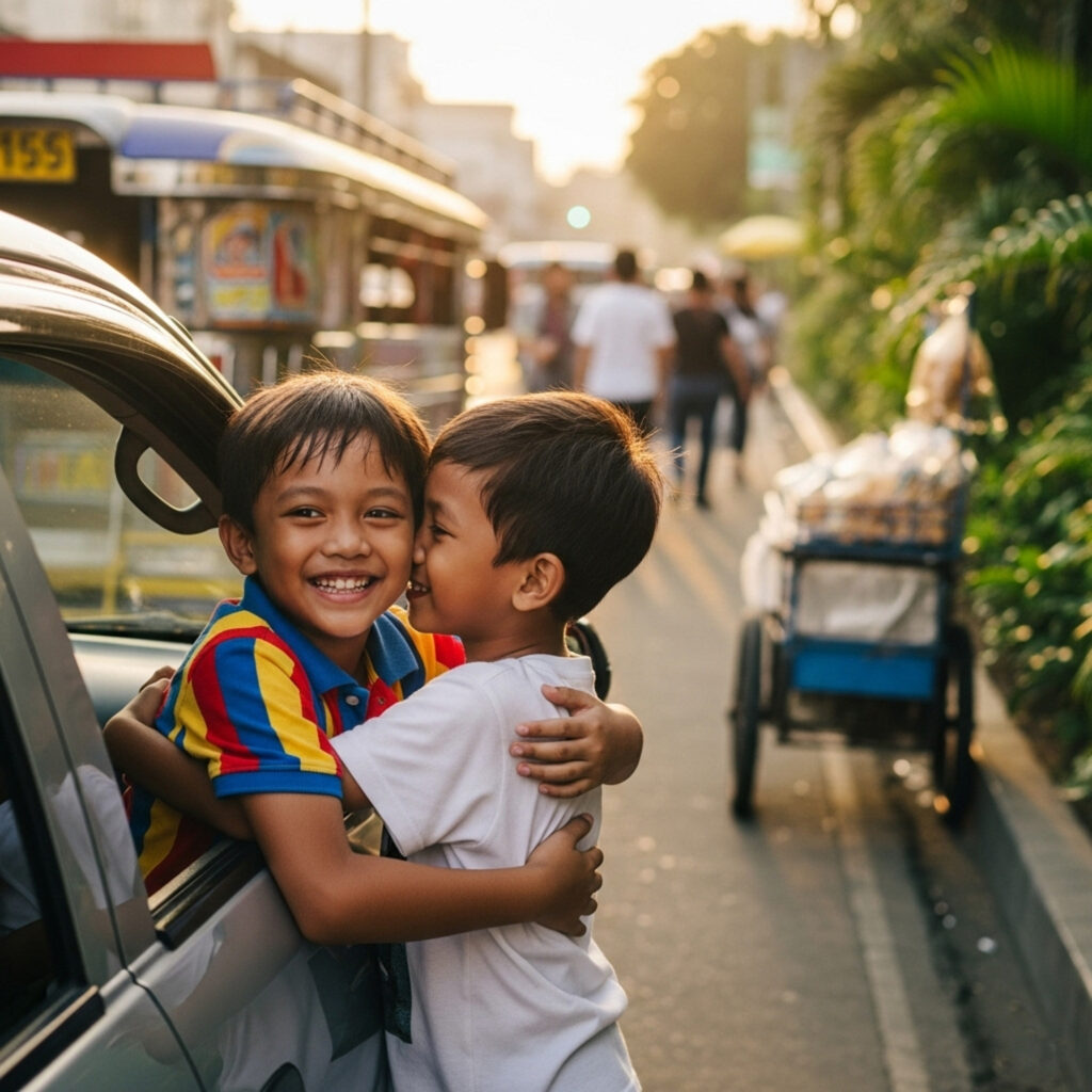 An eight-year-old boy saved a child from a locked car, causing him to ...