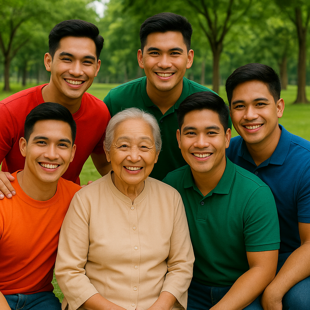 Ang matandang babae na nagtitinda ng gulay ay umampon ng 5 ulilang lalaki na tinawag na bobo ng ...