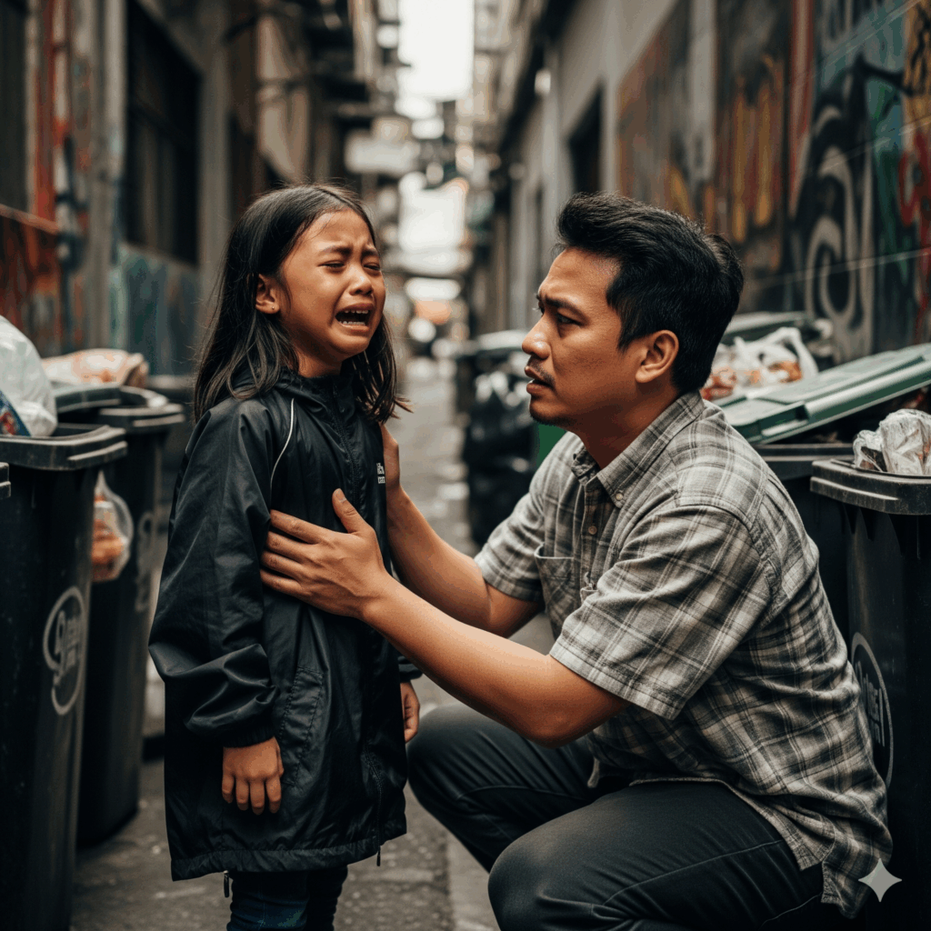 Isang ama ang bumalik mula sa hukbo at natagpuan ang kanyang anak na ...