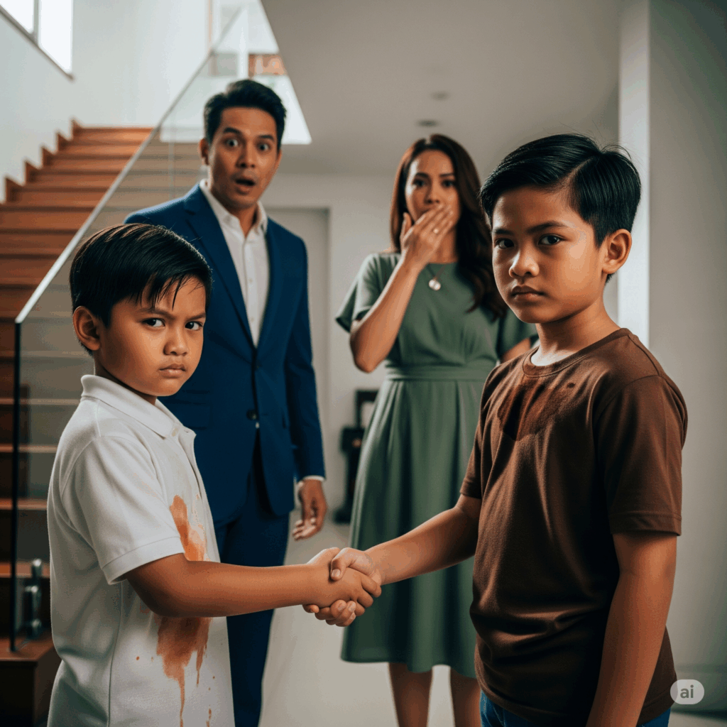 NAMUTLA ANG BATANG MAYAMAN NG MAKITA ANG PULUBI NA KAMUKHA NIYA, DI NYA ...