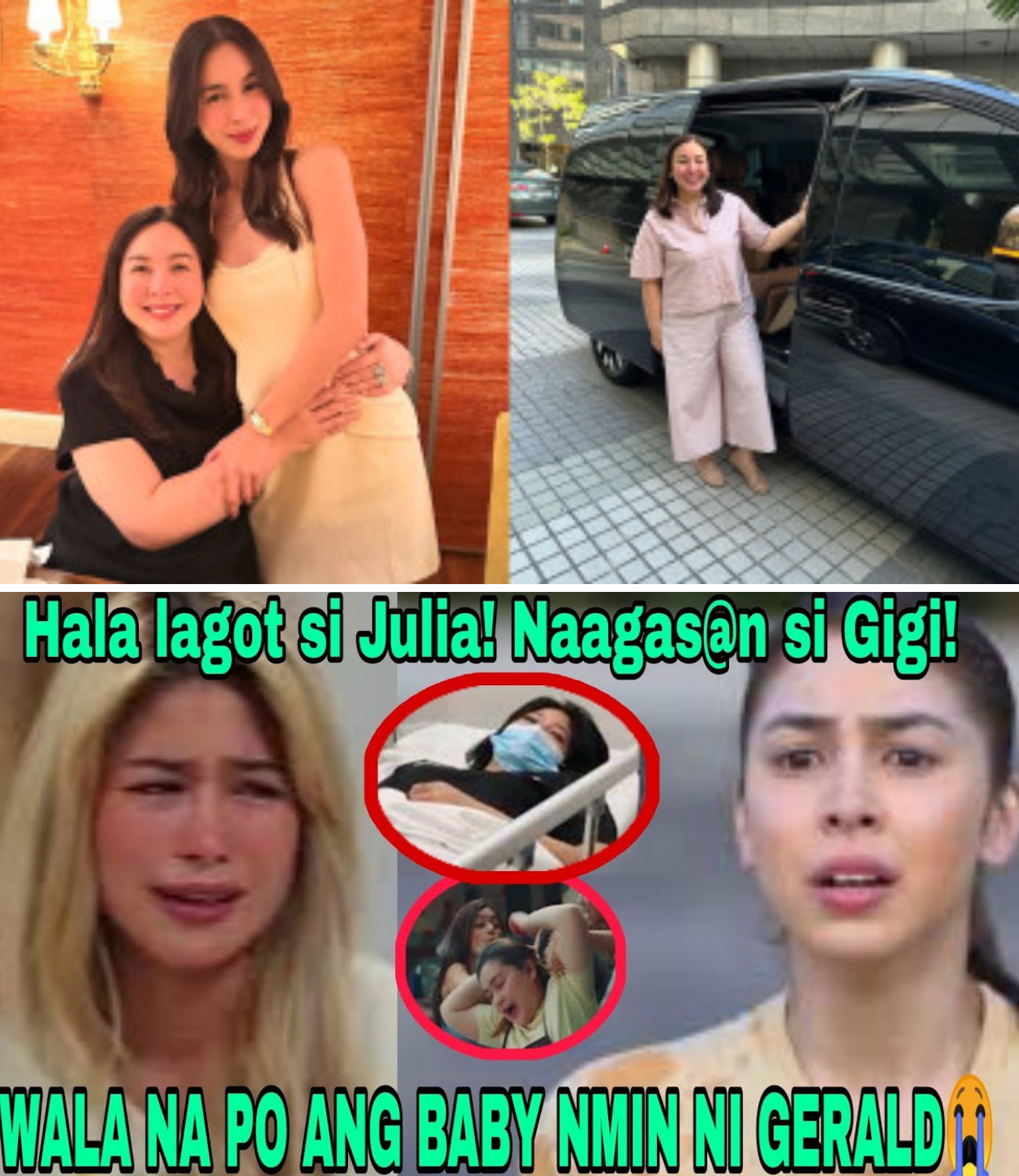 OMG! Gigi De Lana RUSHED to Hospital After Alleged JULIA BARRETTO ...