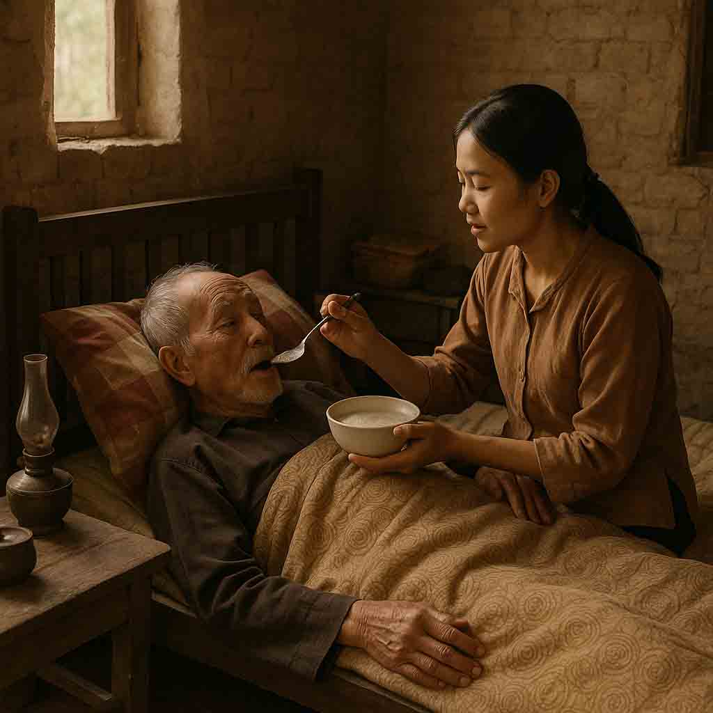 I brought a lost old man home, cared for him like my own father for ...