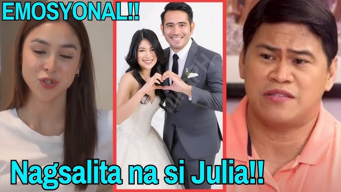 Julia Barretto admits to the pain she feels as she appears at the ...