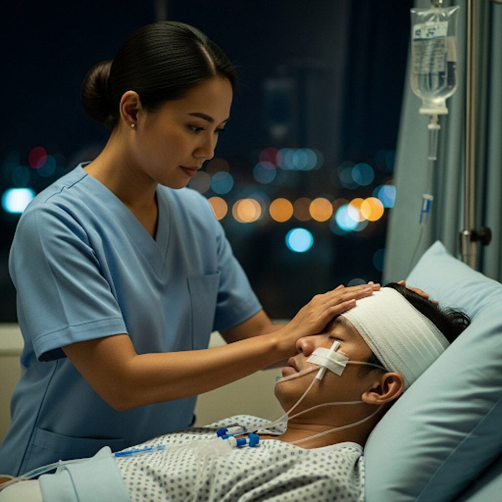 Every Night After Lights Out, the Young Nurse Secretly Entered My Room ...