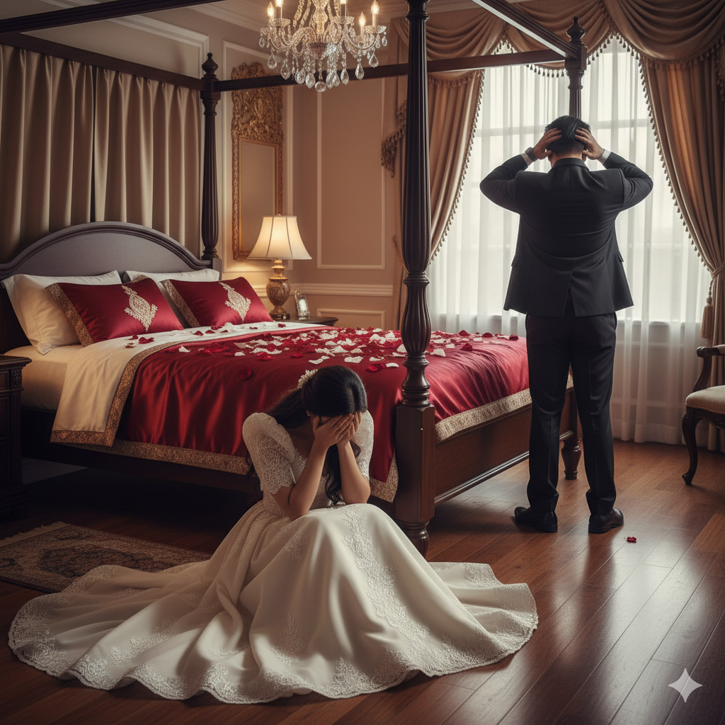 Sa gabi ng aming kasal, nang makita ko ang "down there" ng aking asawa ...