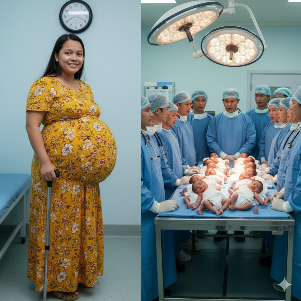 Isang ina ang nanganak ng 10 sanggol, at napagtanto ng mga doktor na ...