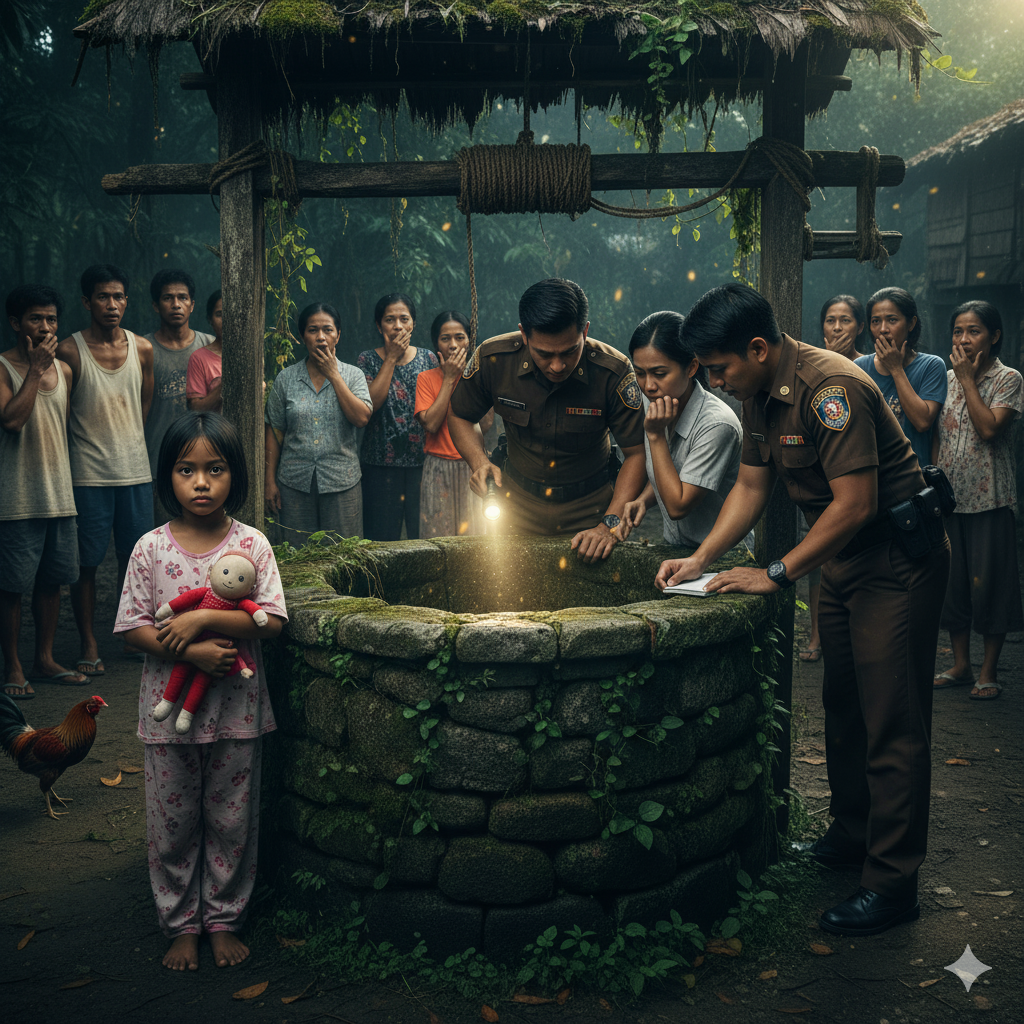 Sinabi ng batang babae: “Ang tunay kong ina ay nasa ilalim ng balon ...