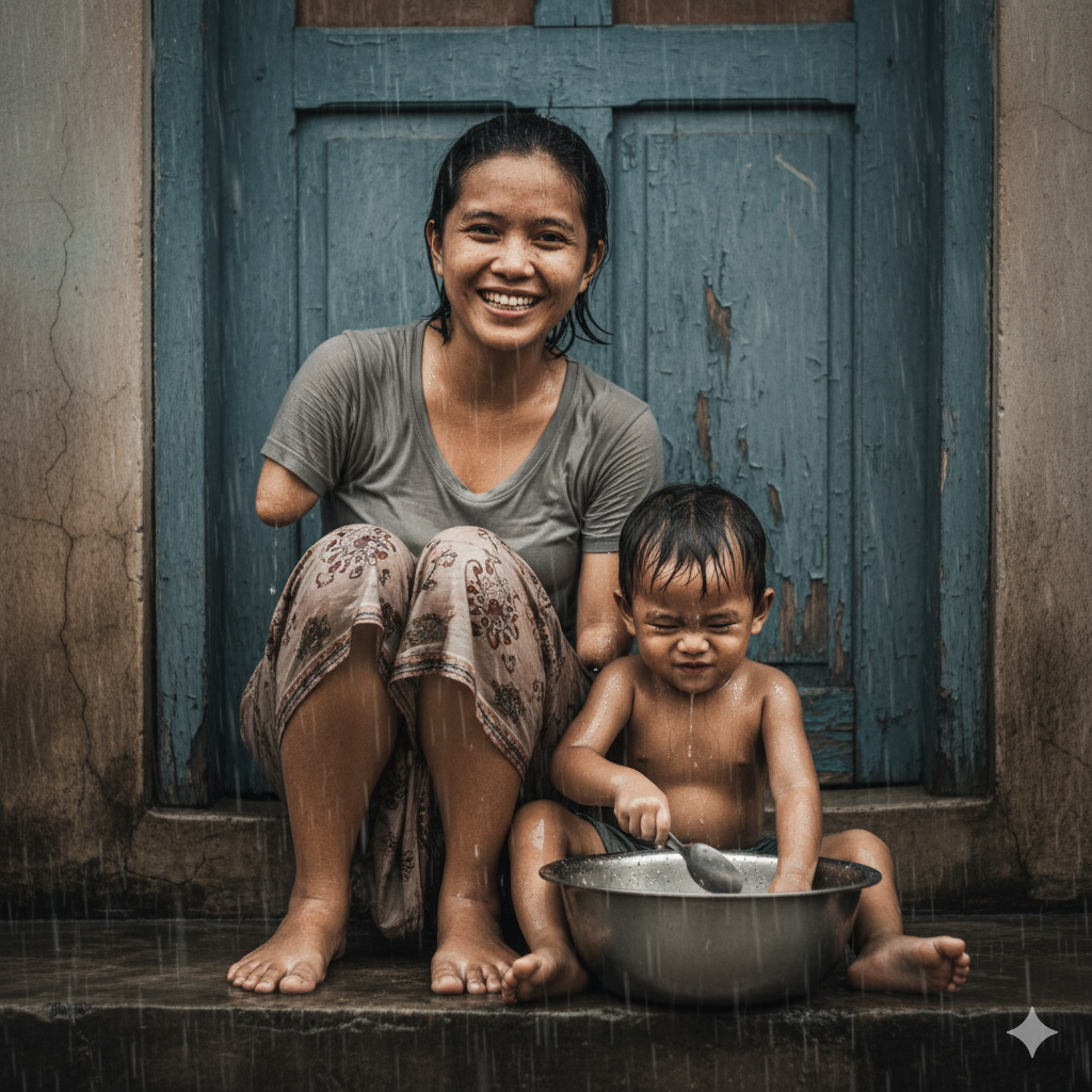 Ang Babaeng Walang Braso na Umampon sa Isang Pulubing Bata — Sampung ...